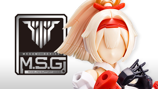 メガミデバイスM.S.G 03 フェイスセット 朱羅用 | メガミデバイス オフィシャルサイト